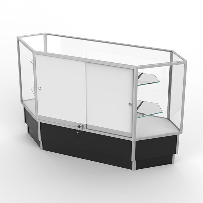 Full Vision Retail Store Display For Merchandising Valuable Items Subastral