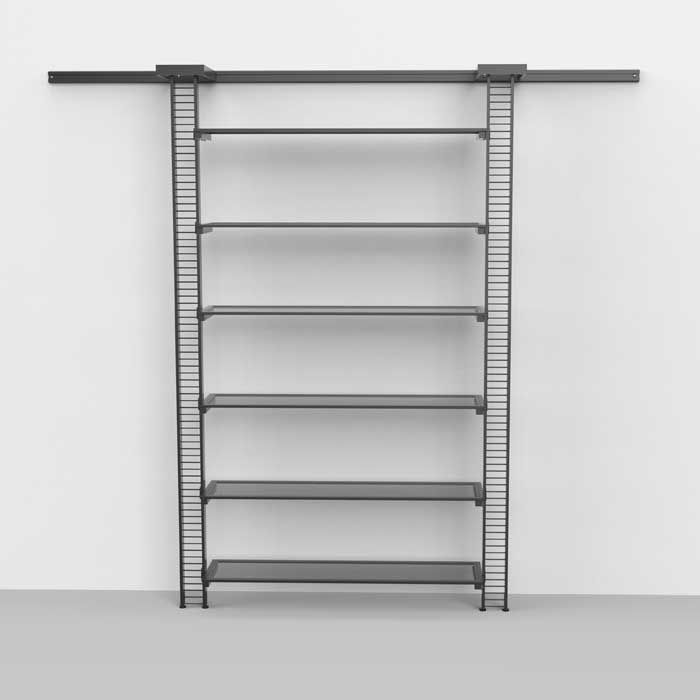 Retail Wall Shelving Kit, Ladder System Subastral