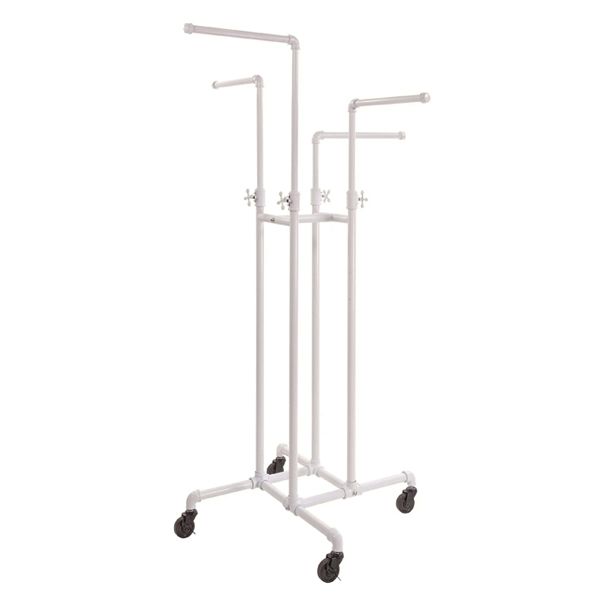 Pipeline 4-Way Adjustable Height Clothing Rack| Subastral Inc Subastral