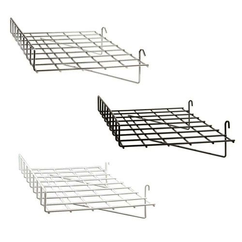 Wire Grid Panels Shelf - 24"x15" with 2' Lip Subastral