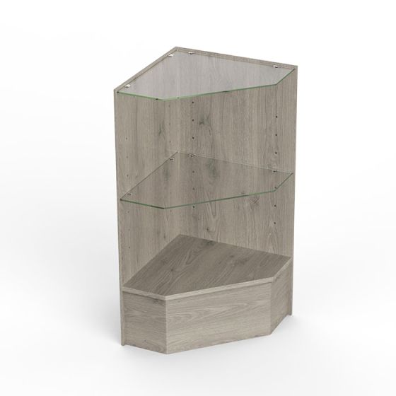 Small Corner Display Case Unit Subastral