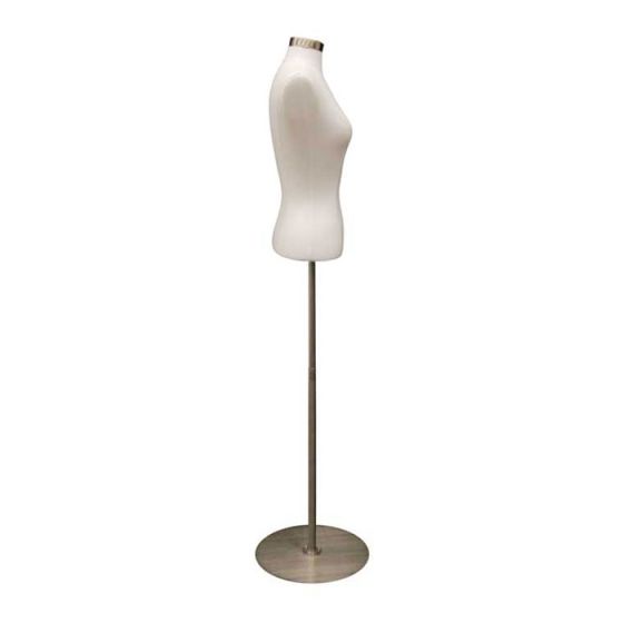 Female Bust Form | Floor Standing | Height Adjustable Subastral